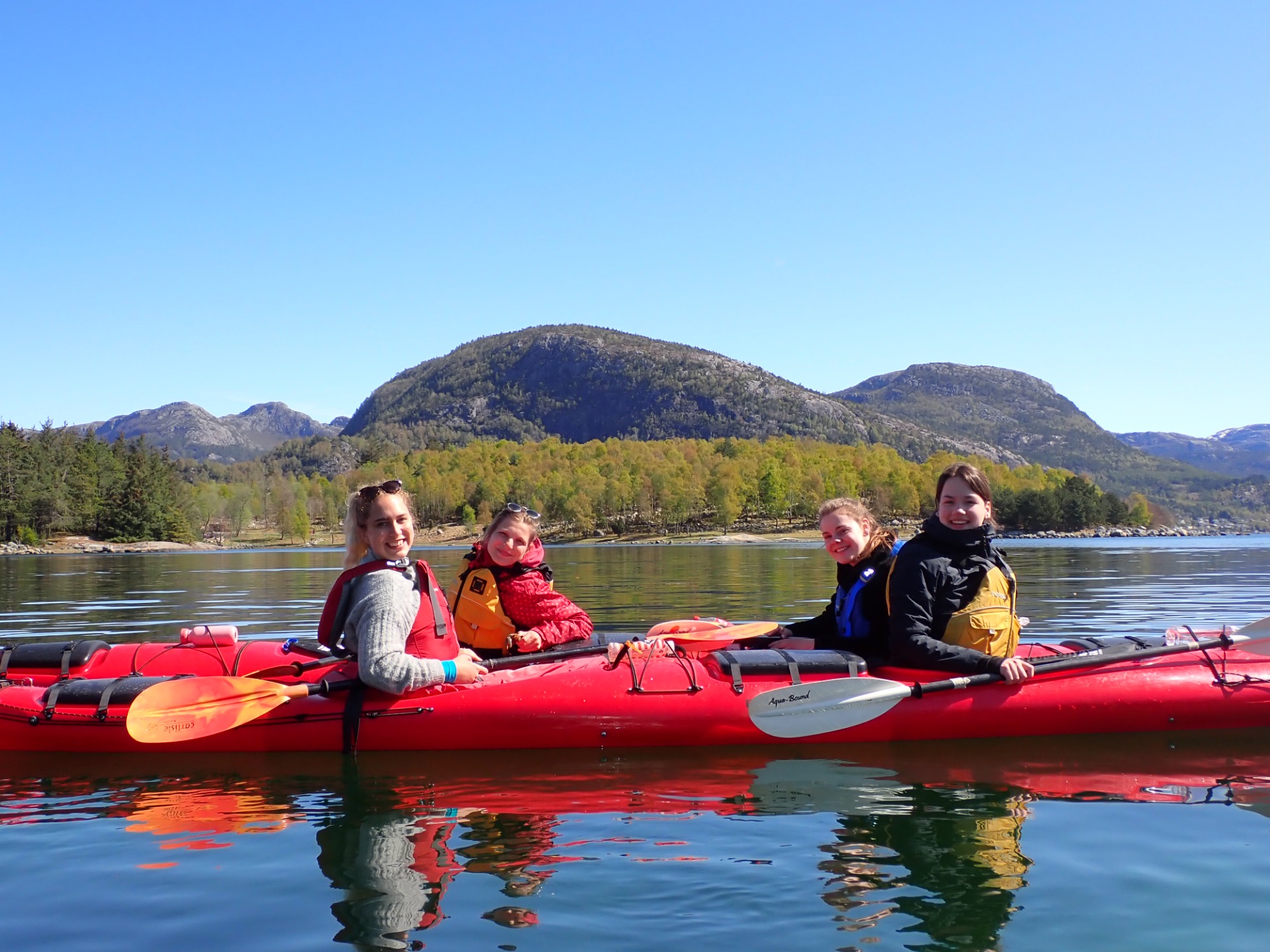 Guided kayak tours